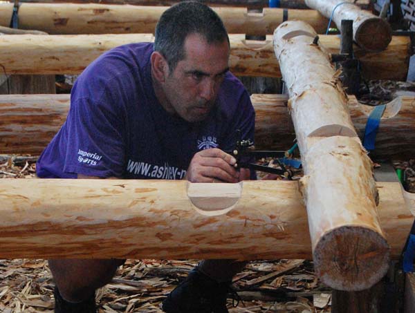 Roundwood Timber Framing & Reciprocal Roundhouse Building Course ...